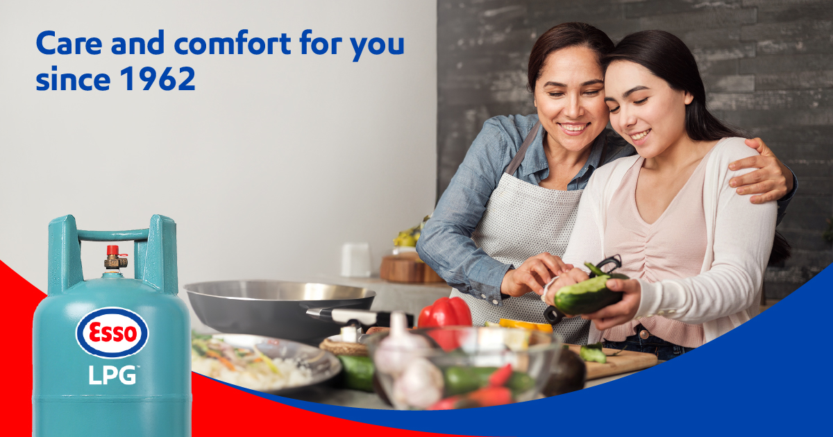 Order cooking gas for your home | Esso LPG Singapore